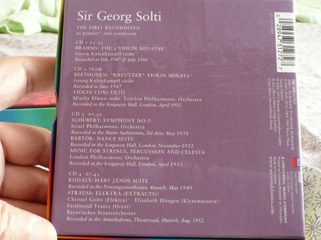 DECCA Original Masters Limited Edition – Sir Georg Solti The First ...