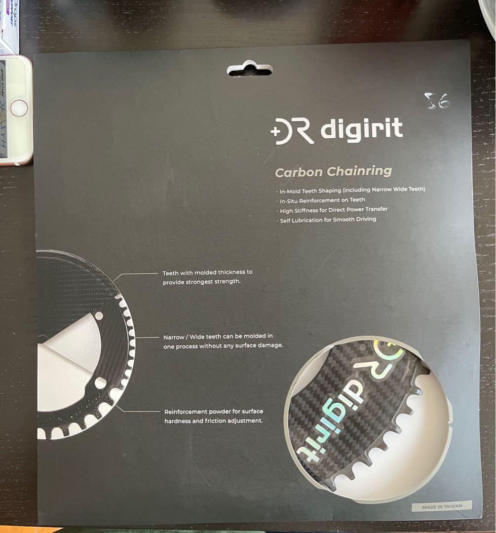 Digirit Carbon Chainring - Brompton, Sports Equipment, Bicycles & Parts ...