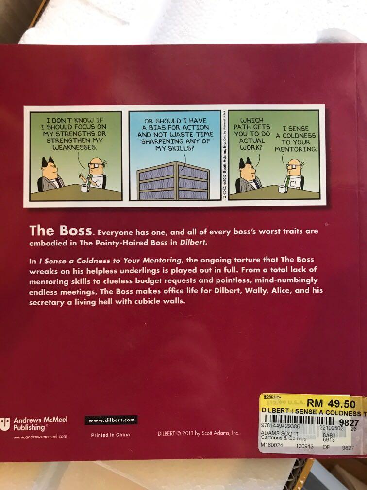 DIlbert- I sense a coldness to your mentoring, Hobbies & Toys, Books ...