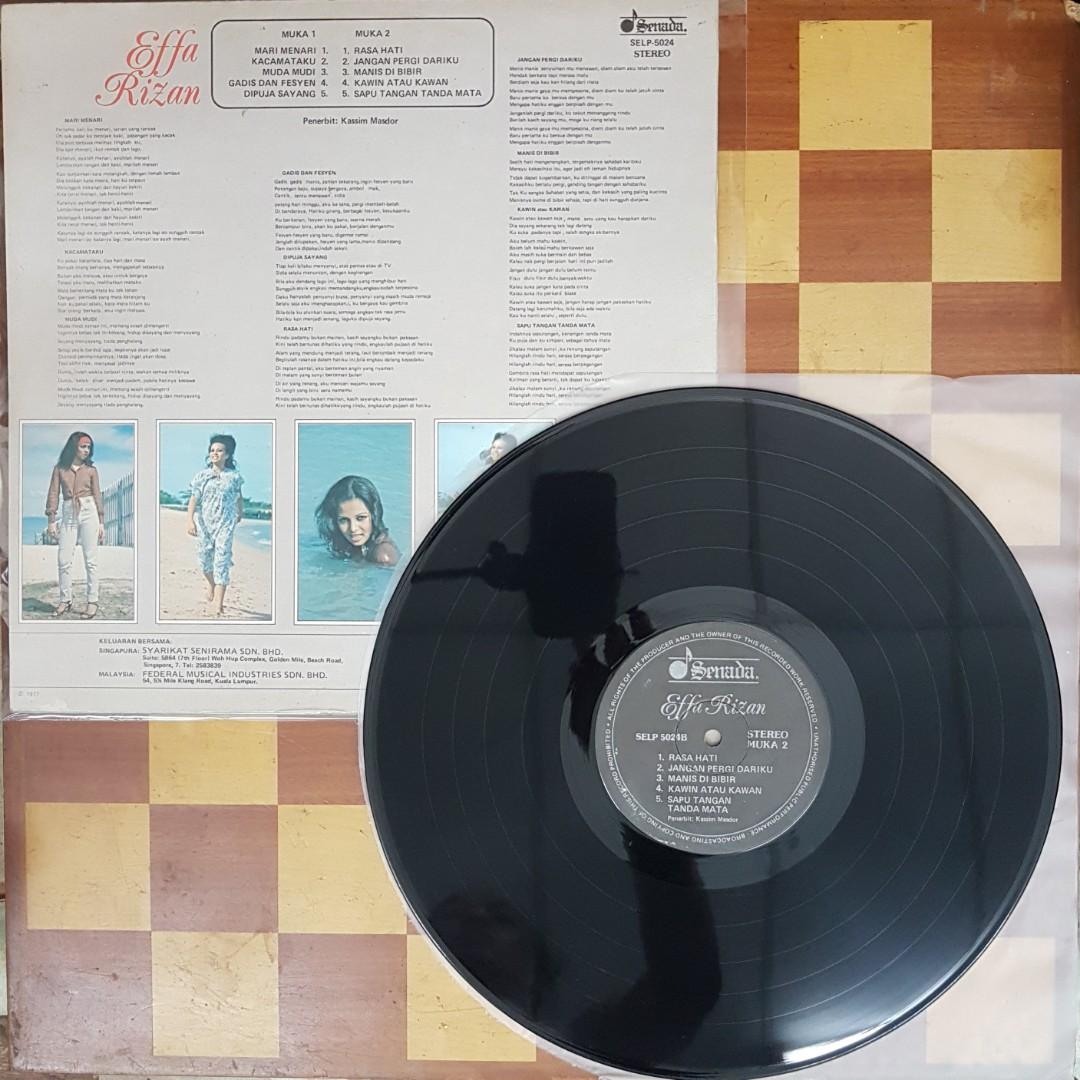 EFFA RIZAN : Kacamata - LP, Hobbies & Toys, Music & Media, CDs & DVDs ...