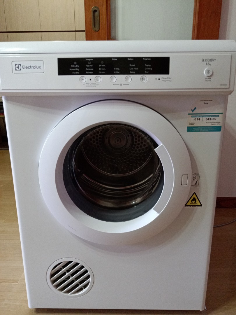 Electrolux dryer, TV & Home Appliances, Washing Machines and Dryers on ...