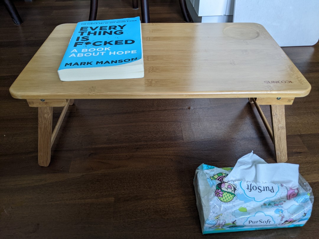 Foldable table *2, Furniture & Home Living, Furniture, Tables & Sets on ...