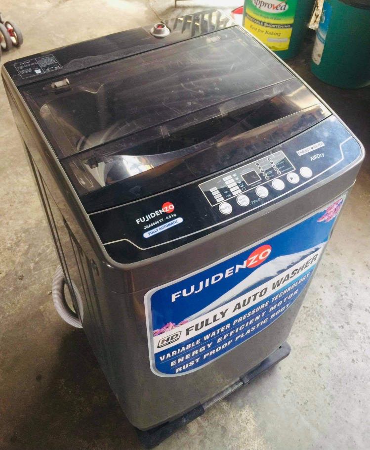 Fujidenzo Automatic Washing Machine 6.5kg, TV & Home Appliances ...