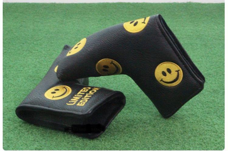 Golf Golden Smiley Putter Cover - Emoji, Sports Equipment, Sports ...
