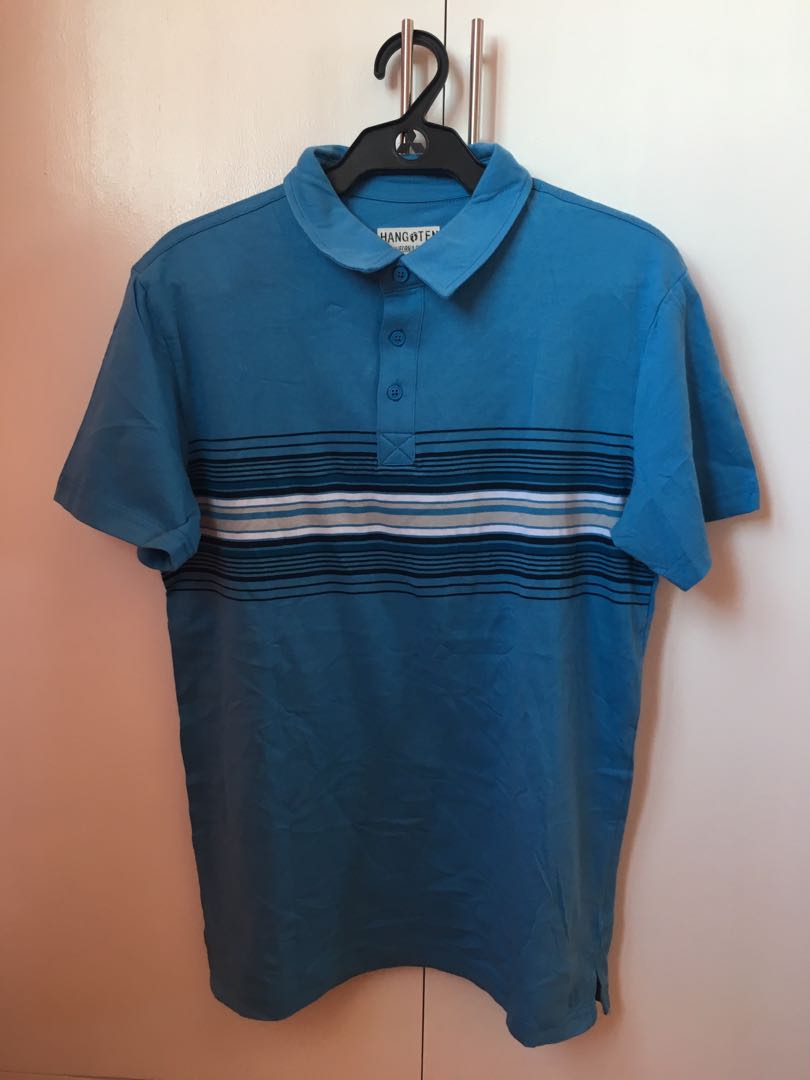Hang Ten Polo Shirt, Men's Fashion, Tops & Sets, Tshirts & Polo Shirts ...