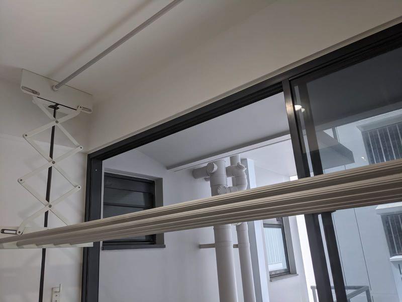 HDB Laundry System Clothes Drying Rack (Almost Brand New!), Furniture ...