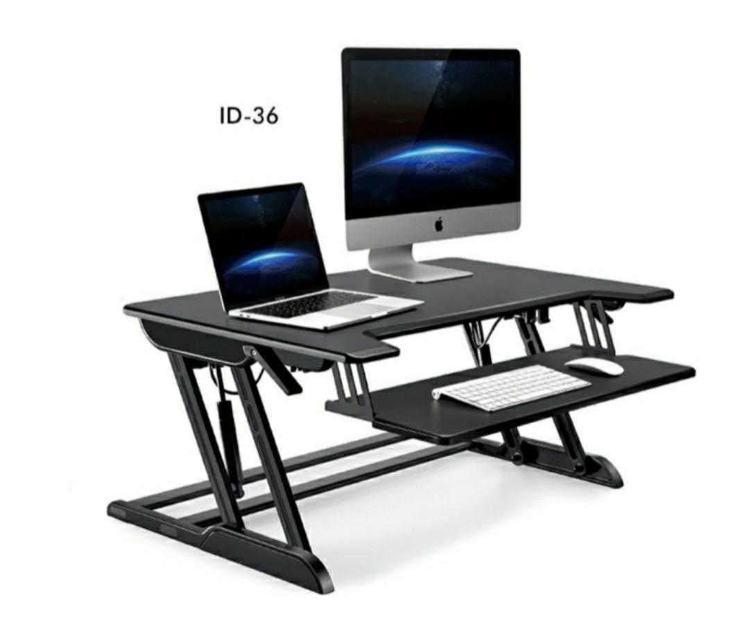 Height adjustable hydraulic work desk, ergonomic standing desk (Not ...