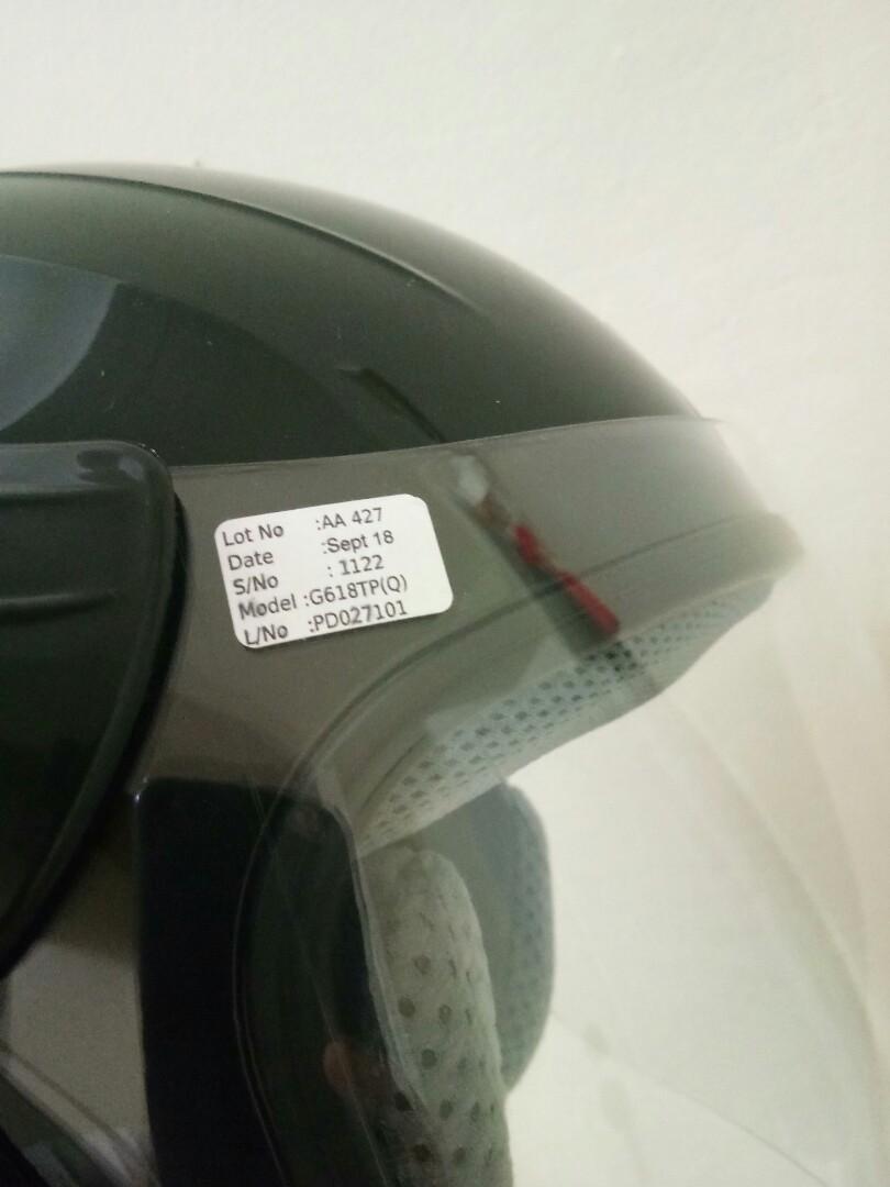 Helmet XDot G618, Motorbikes on Carousell