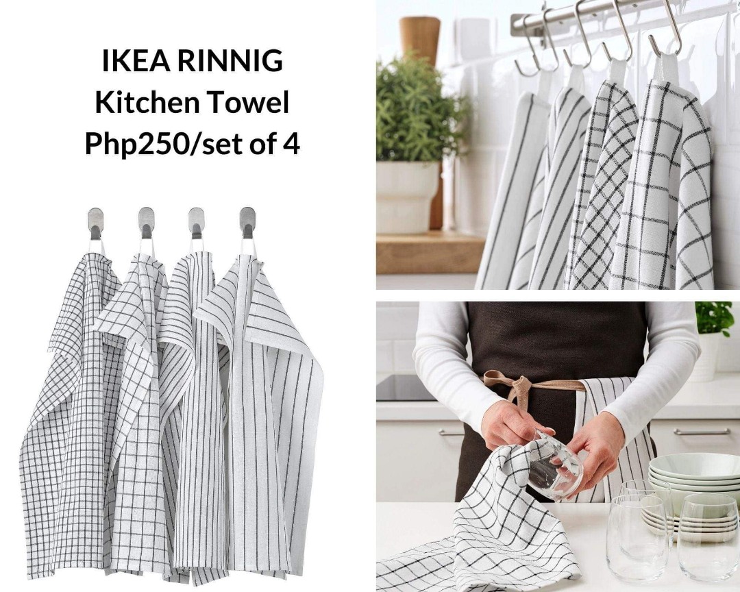 IKEA Rinnig, Furniture & Home Living, Kitchenware & Tableware, Towels ...