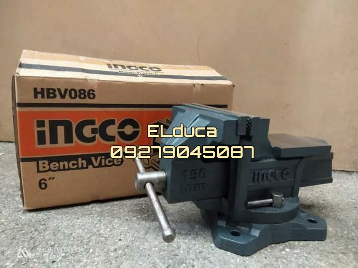 INGCO Industrial 6inches Bench Vice - HBV086, Commercial & Industrial ...
