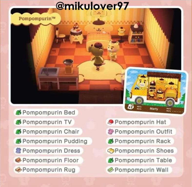 (In-Stock) Animal Crossing Sanrio Villager Amiibo Coin Card {$2 each ...