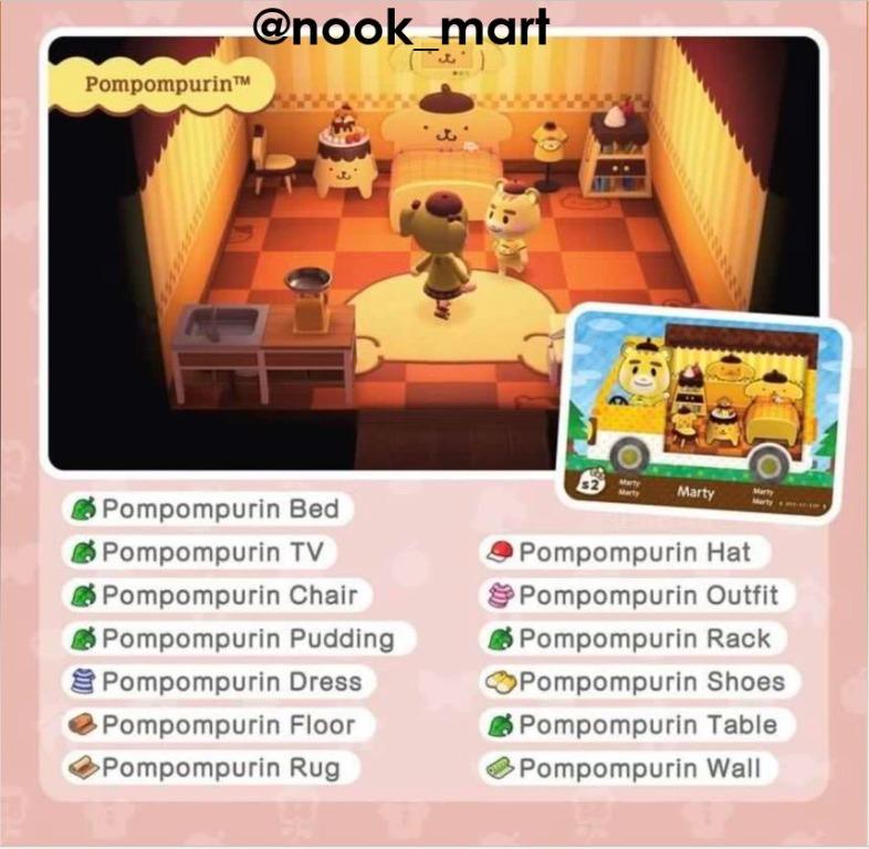 (In-Stock) Animal Crossing Sanrio Villager Amiibo Coin Card {$2 each ...