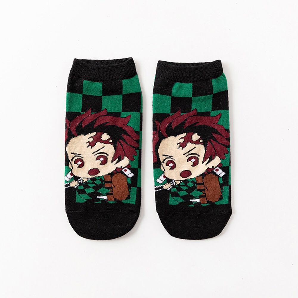 [Instock]Demon Slayer Socks Anime Hosiery Cosplay Sock Cartoon Cotton ...