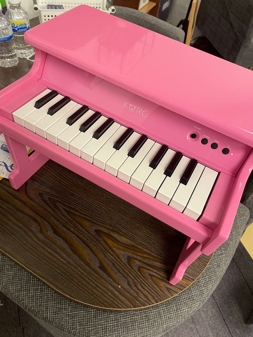 Korg tinyPIANO - 25 Digital Fun Toy Piano made for Kids (Pink), Hobbies ...