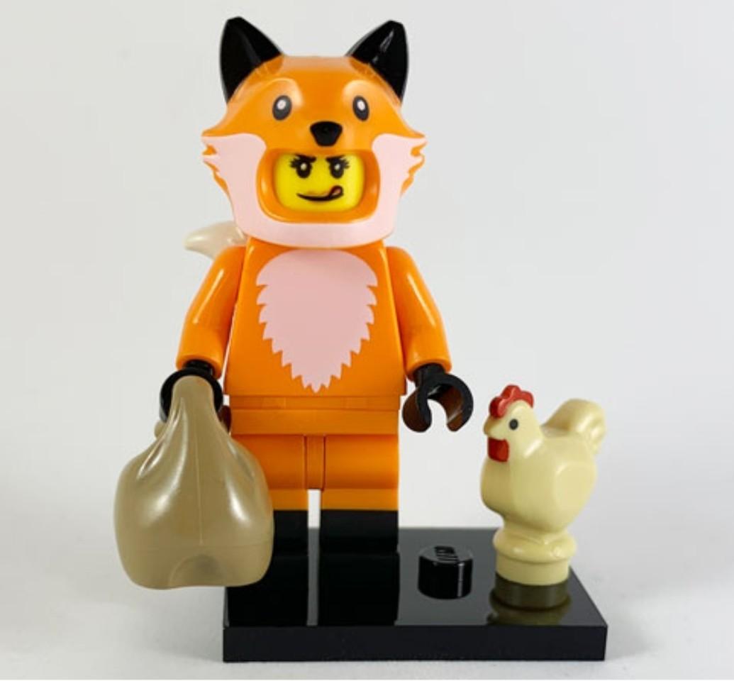Lego Fox Suit Minifigure, Hobbies & Toys, Toys & Games on Carousell