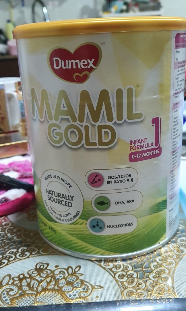 Mamil gold stage 1 850g, Babies & Kids, Nursing & Feeding, Weaning ...