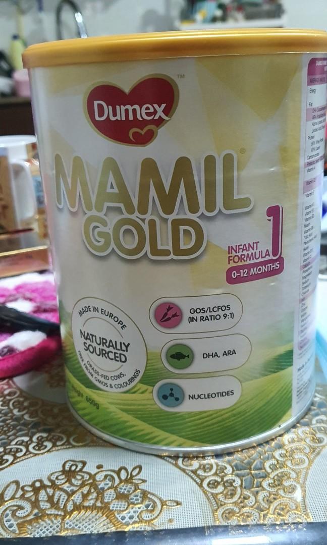 Mamil gold stage 1 850g, Babies & Kids, Nursing & Feeding, Weaning ...