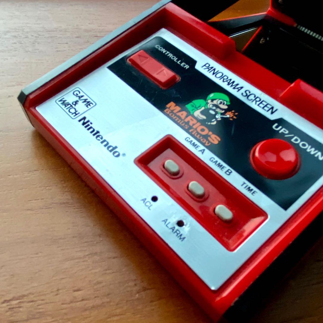 Mario’s Bombs Away - Vintage 1985 Nintendo Game & Watch (Panorama ...