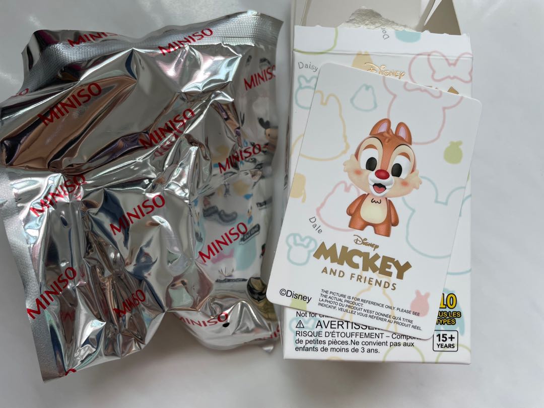 Miniso Chip & Dale, Hobbies & Toys, Toys & Games on Carousell