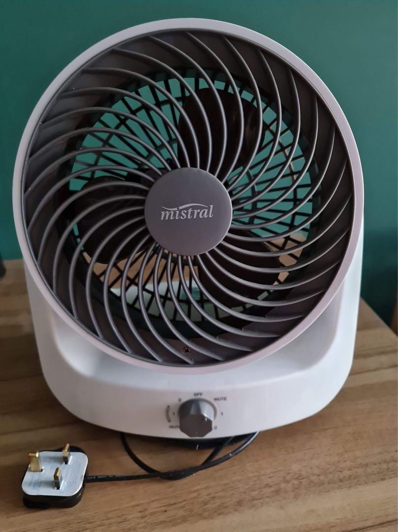 Mistral desk fan, Home Appliances, Cooling & Air Care on Carousell