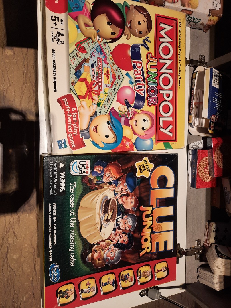 monopoly, clue And puzzles, Hobbies & Toys, Toys & Games on Carousell