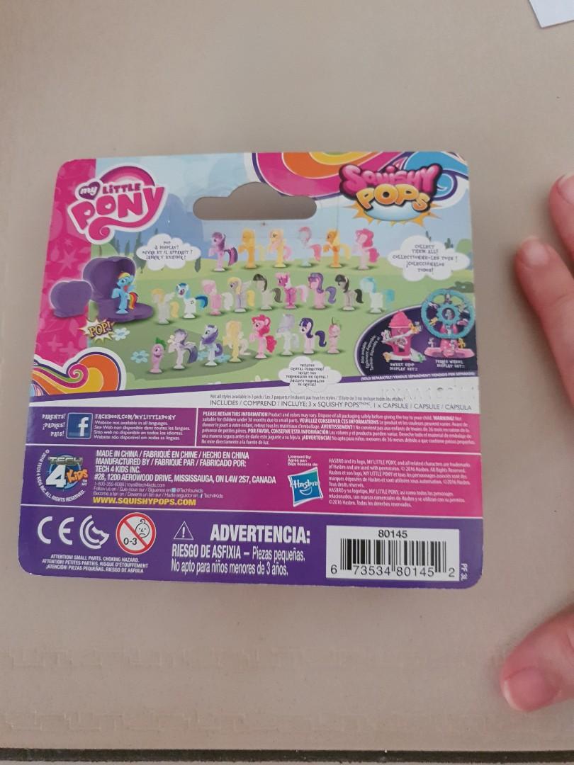 My little Pony Squishy Pops Series 3, Hobbies & Toys, Toys & Games on ...