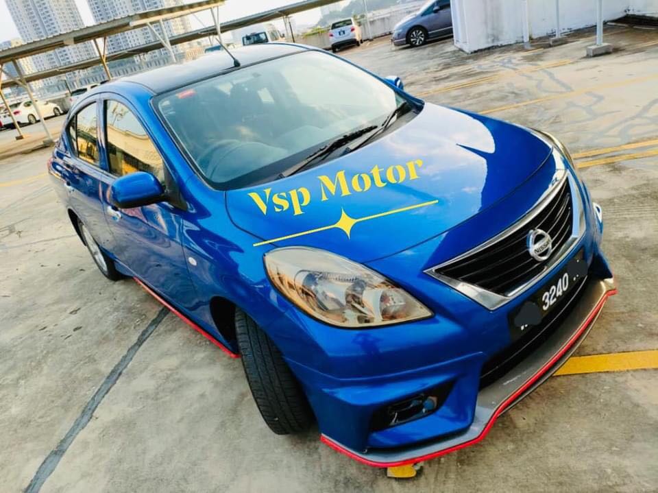 Nissan Almera 1.5e auto - new blue color, Cars, Cars for Sale on Carousell
