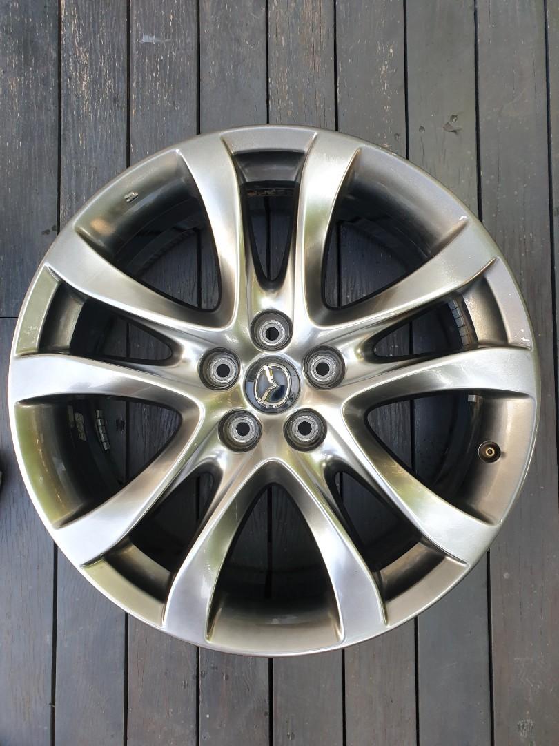 Original Mazda 6, 19" rims, Car Accessories, Tyres & Rims on Carousell