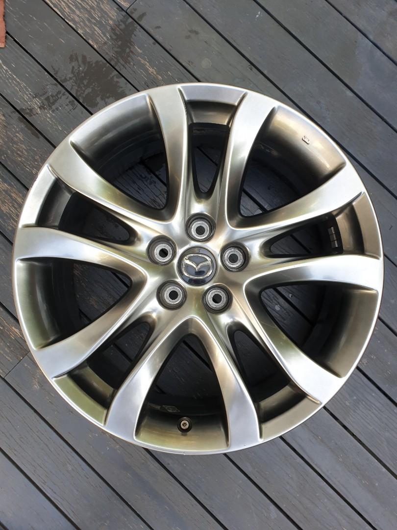 Original Mazda 6, 19" rims, Car Accessories, Tyres & Rims on Carousell