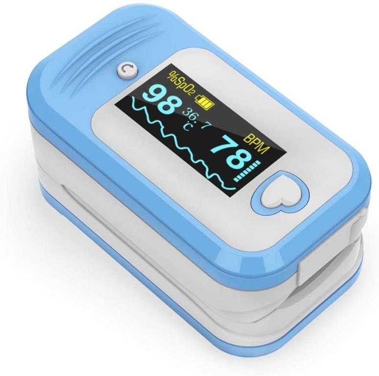 Oxygen Saturation Monitor, MED LINKET AM801 5 in 1 Pulse Oximeter ...