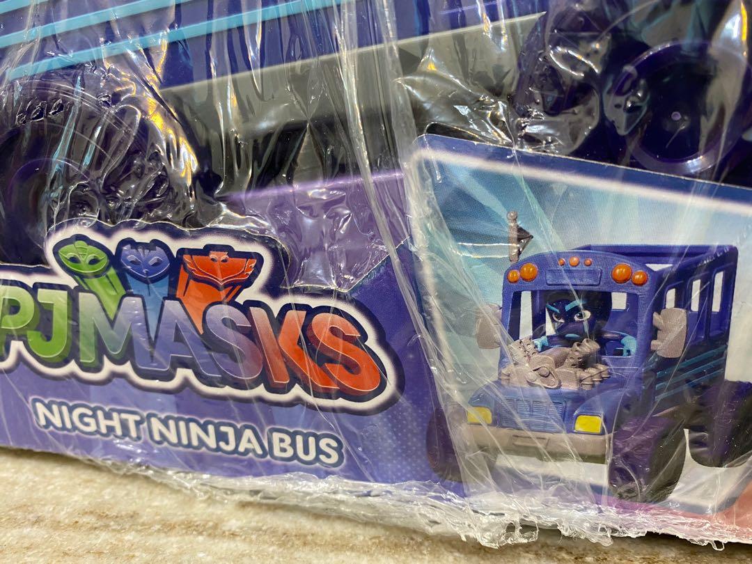 PJ Masks-Night Ninja Bus (RARE), Hobbies & Toys, Toys & Games on Carousell