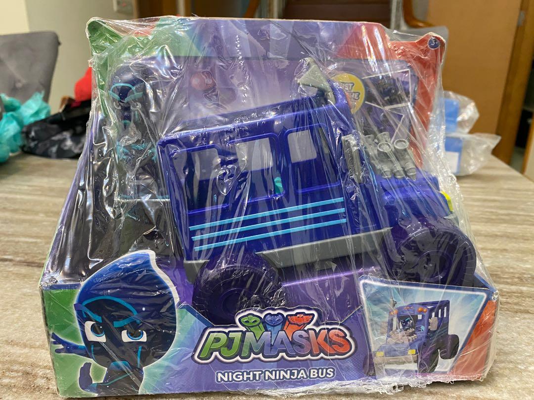 PJ Masks-Night Ninja Bus (RARE), Hobbies & Toys, Toys & Games on Carousell