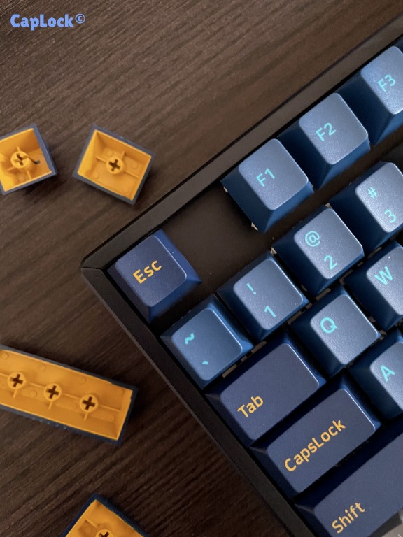[READY STOCK] PBT Navy Blue Aegean Blue Keycaps for mechanical keyboard ...