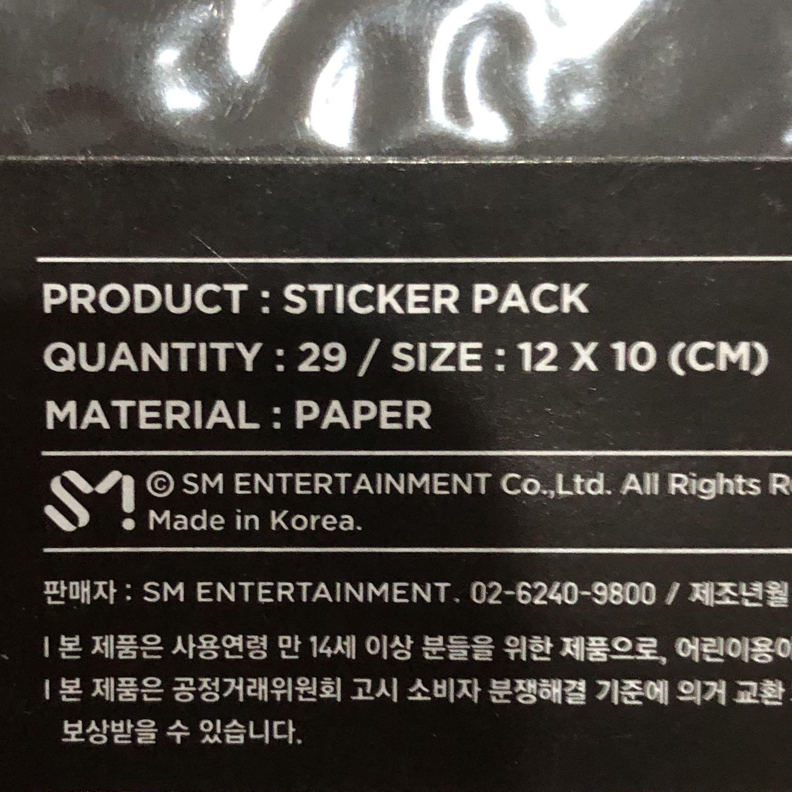 red velvet coex official sticker set- perfect velvet, Hobbies & Toys ...