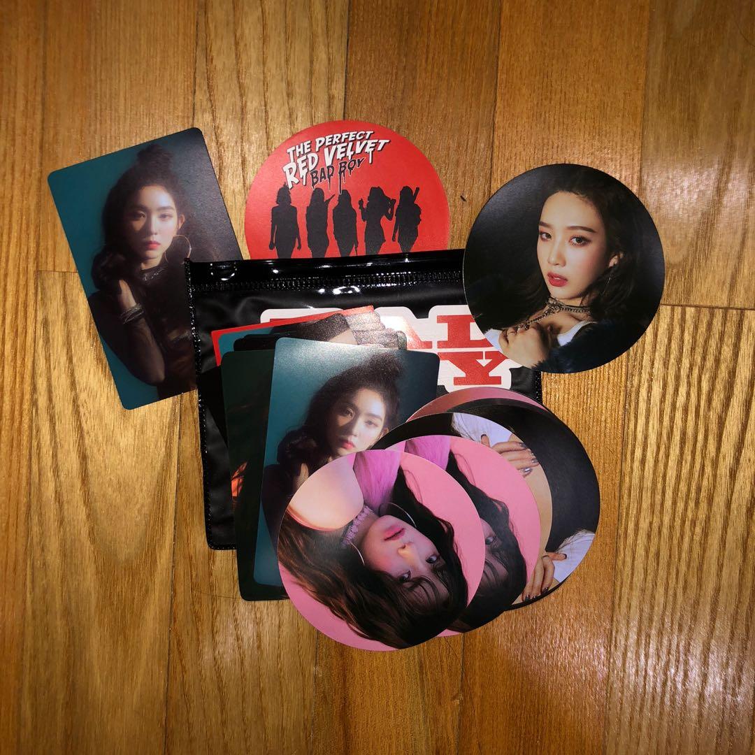 red velvet coex official sticker set- perfect velvet, Hobbies & Toys ...