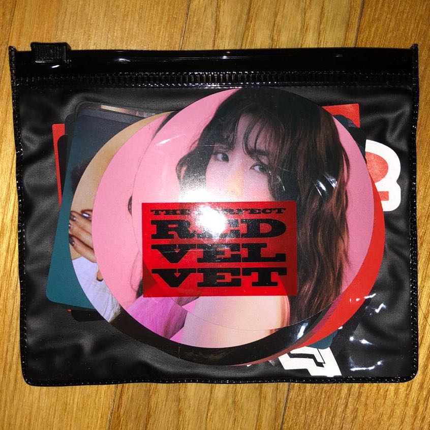 red velvet coex official sticker set- perfect velvet, Hobbies & Toys ...