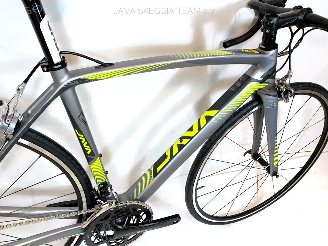 Road Bike carbon Java Skeggia team碳纖維公路車22速, 運動產品, 單車及配件, 單車 - Carousell