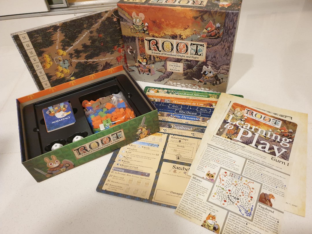 Root Board Game + Riverfolk Expansion KS EDITION, Hobbies & Toys, Toys ...