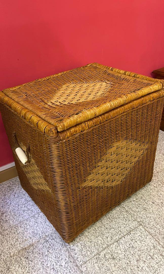 Rotan Chest box, Furniture, Others on Carousell