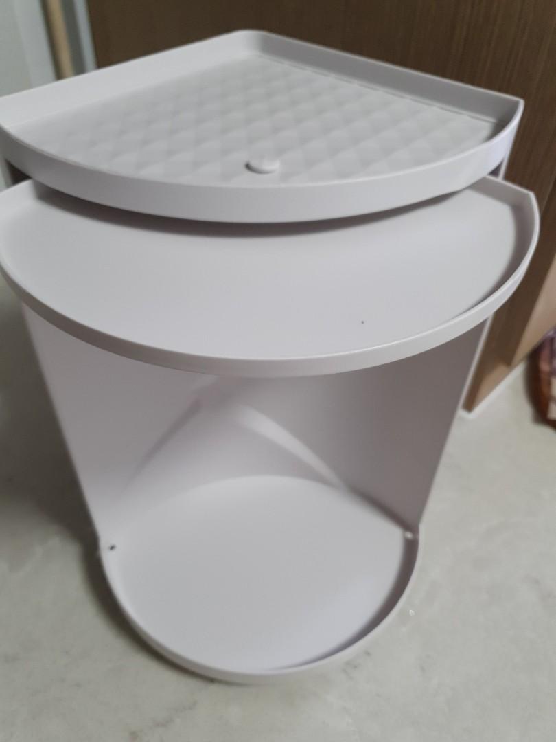 Rotating Corner Storage Cabinet/Rack, Furniture & Home Living, Bathroom ...