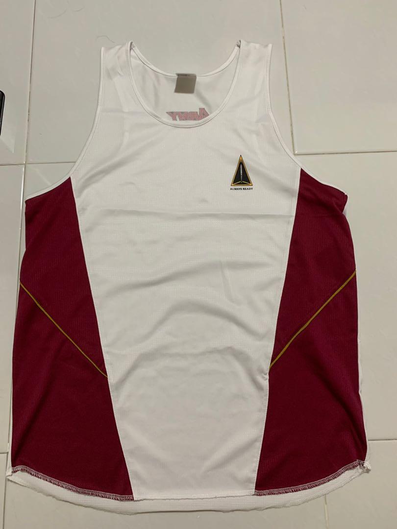 SAF ADF/ Guards PT Singlet, Men's Fashion, Activewear on Carousell
