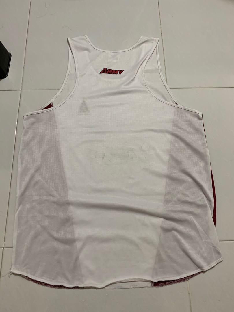 SAF ADF/ Guards PT Singlet, Men's Fashion, Activewear on Carousell
