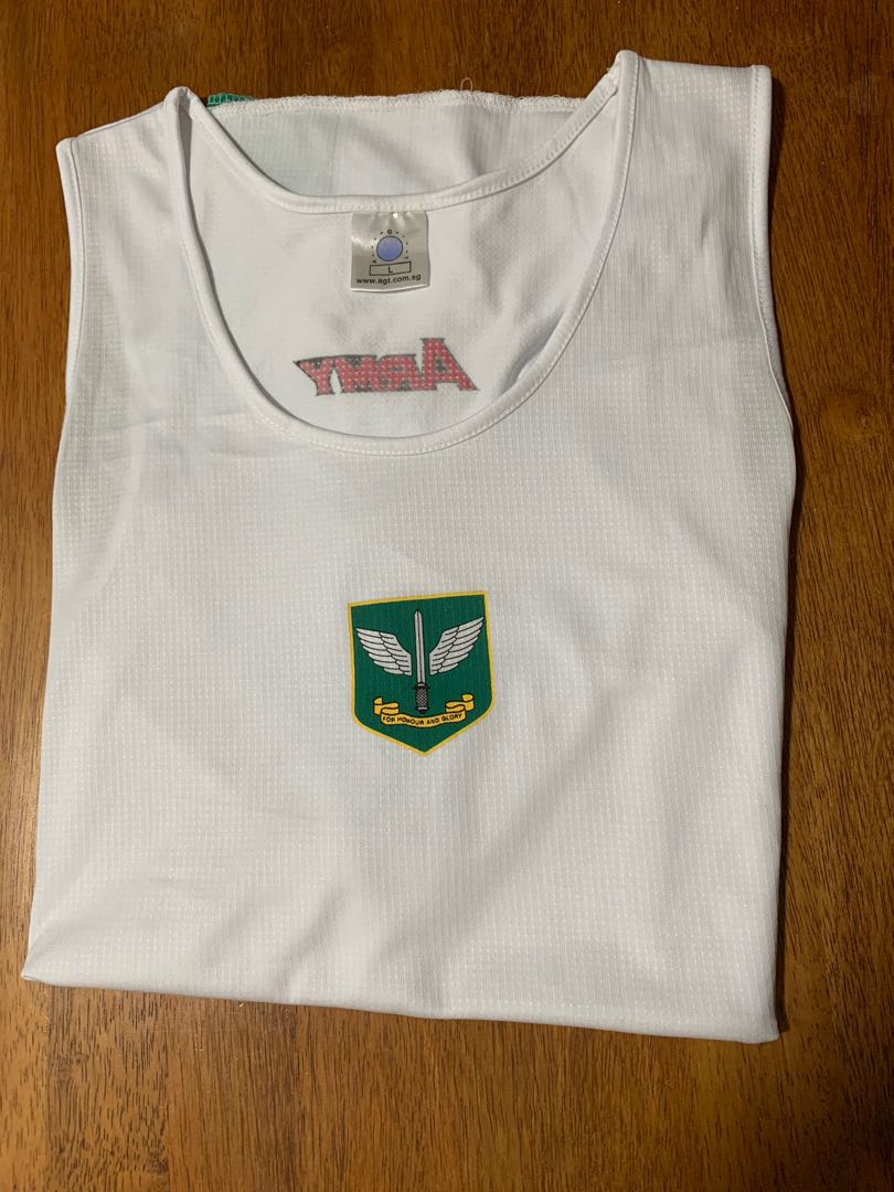 SAF Commando Army PT singlet, Men's Fashion, Activewear on Carousell