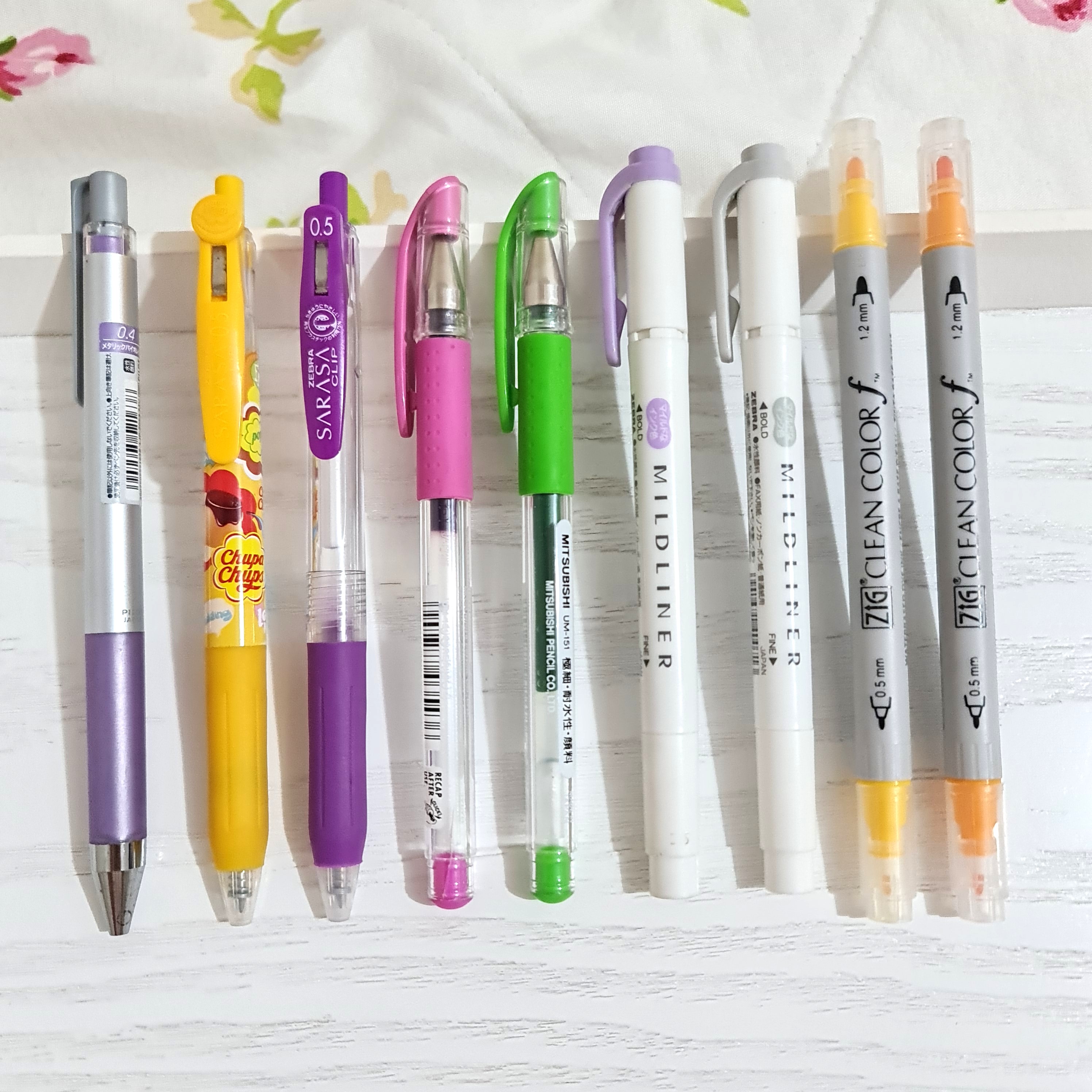$6 FOR ALL!! Sarasa, Juice up Pilot, Uniball, Mildliner, Clean Colour ...