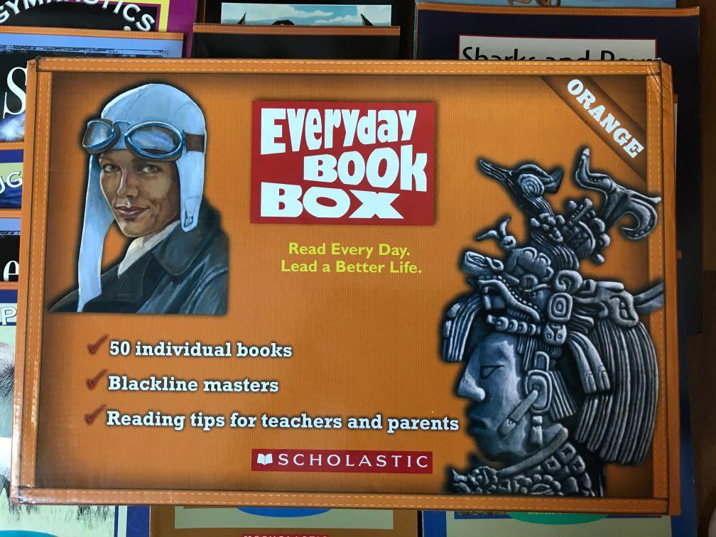 Scholastic everyday book box and more books, Hobbies & Toys, Books ...