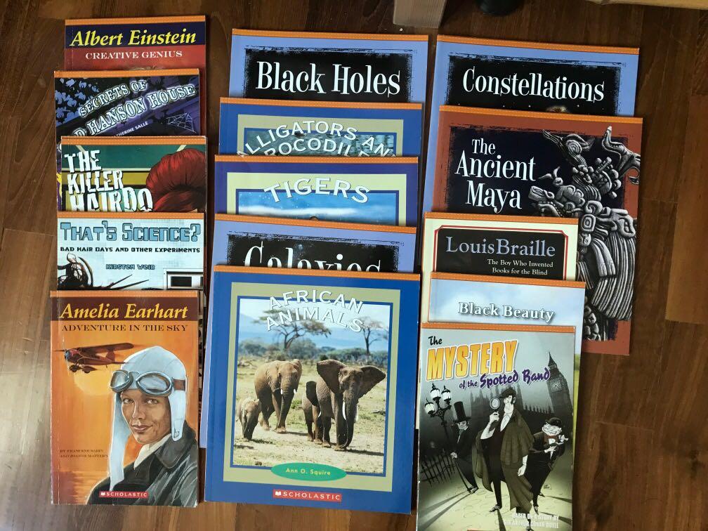 Scholastic everyday book box and more books, Hobbies & Toys, Books ...