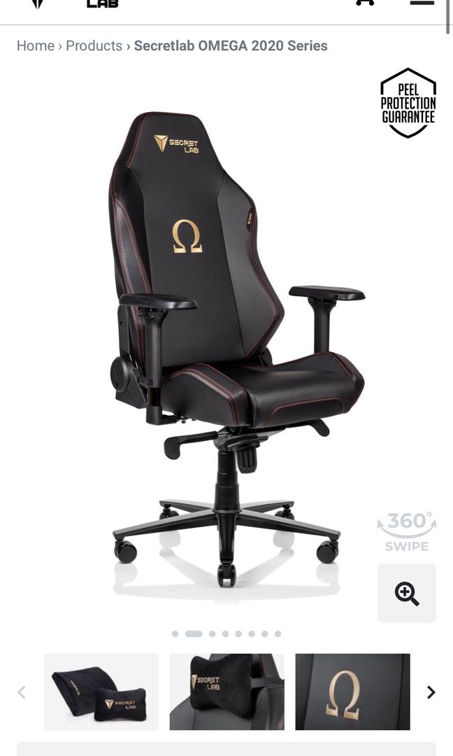 Secret Lab Omega 2018 -Stealth, Furniture & Home Living, Furniture ...