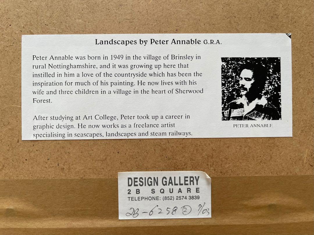 Set of two prints by Peter Annable, Hobbies & Toys, Stationery & Craft ...