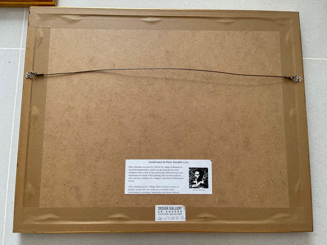 Set of two prints by Peter Annable, Hobbies & Toys, Stationery & Craft ...