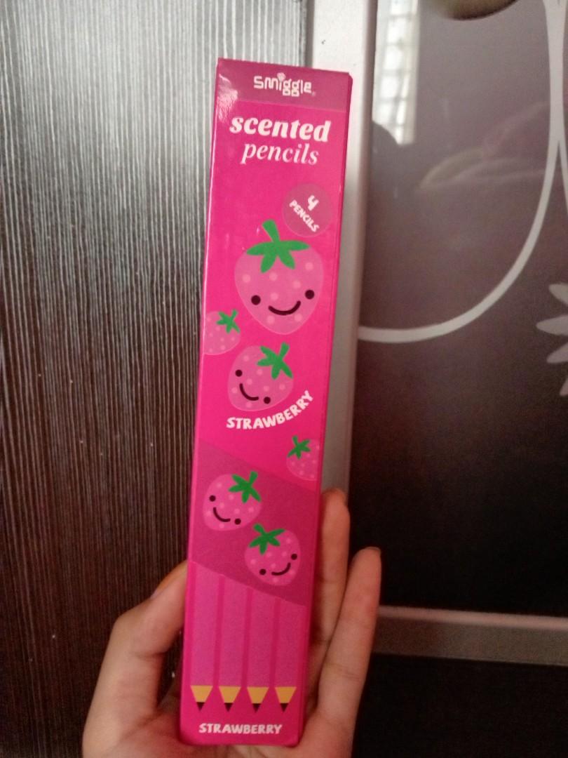 Smiggle strawberry scented pencil, Hobbies & Toys, Stationery & Craft ...